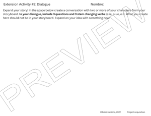 Spanish Present Tense Stem Changers Verb Game | Made By Teachers