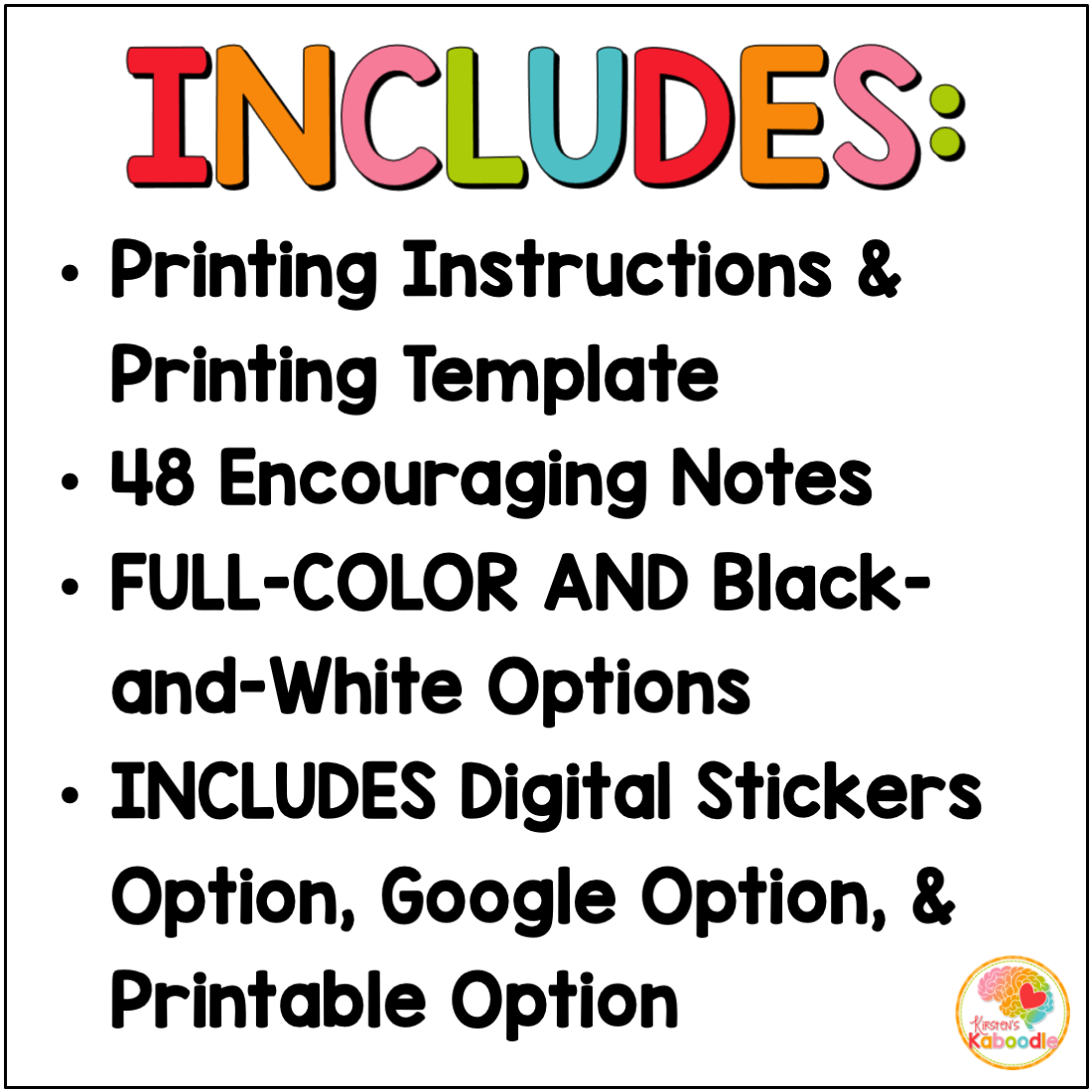 Positive Affirmation Sticky Notes for Kids: Encouraging Mirror Messages ...