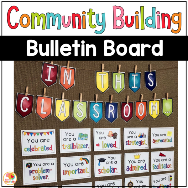 When You Enter This Classroom... Community-Building Bulletin Board for ...