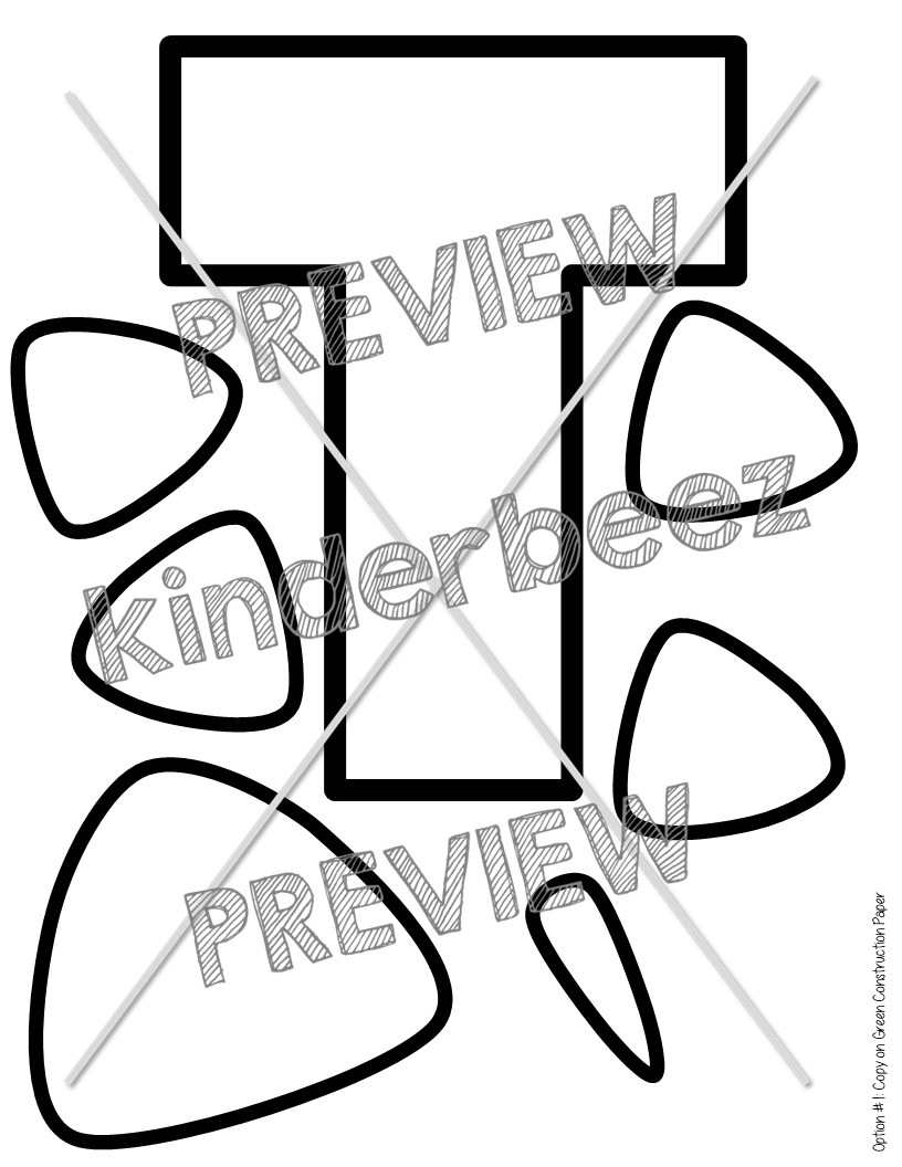 Letter Tt Craft, T is for Turtle | Made By Teachers