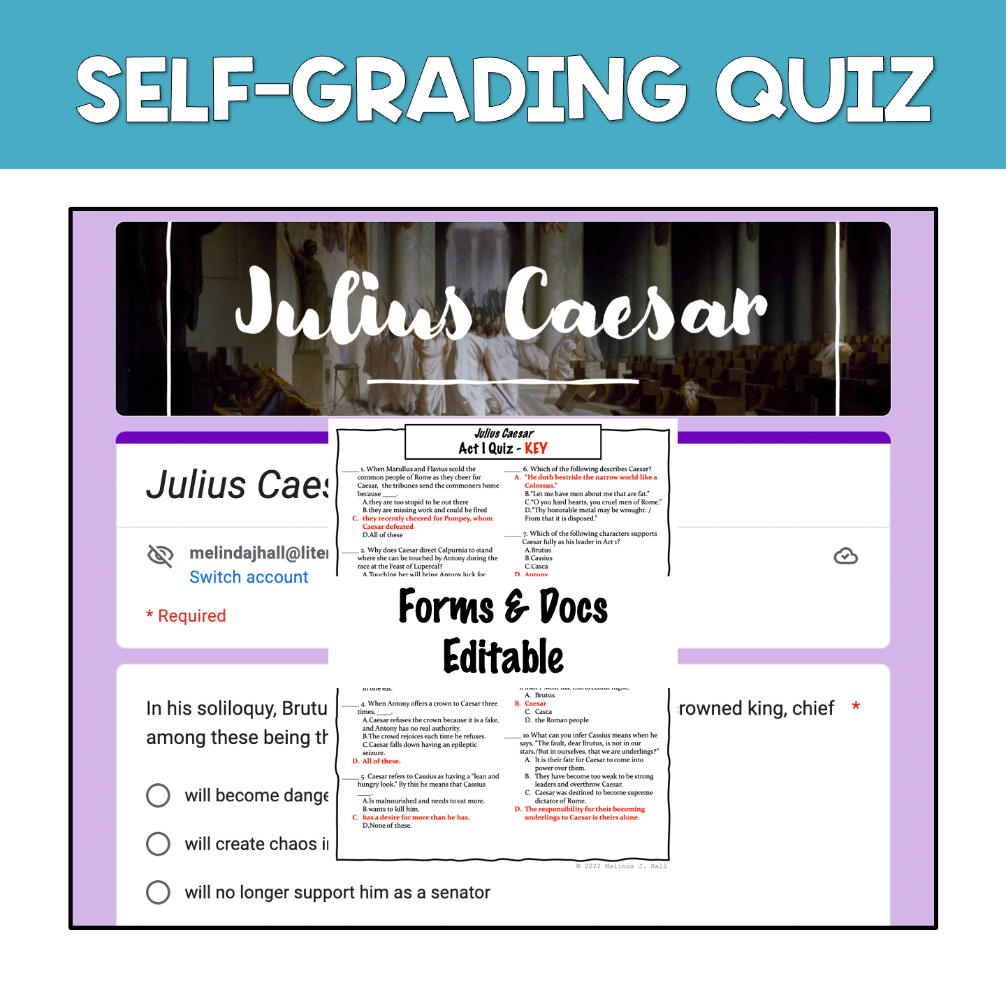 Julius Caesar Act 1 - Lessons for Act One of Shakespeare's Play ...