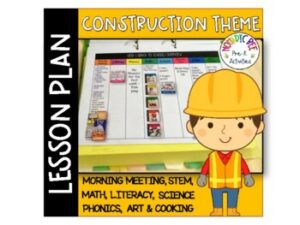 Construction Theme Free Lesson Plan Made By Teachers