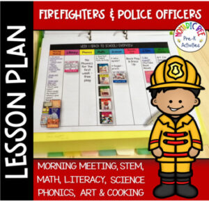 Firefighters and Police Officers Free Lesson Plan (for two weeks ...
