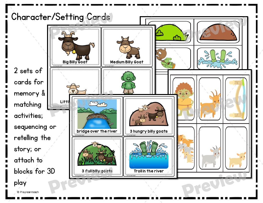 Three Billy Goats Gruff Activities | Made By Teachers