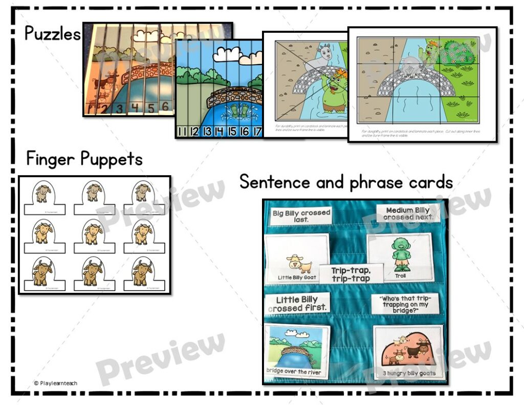 Three Billy Goats Gruff Activities | Made By Teachers