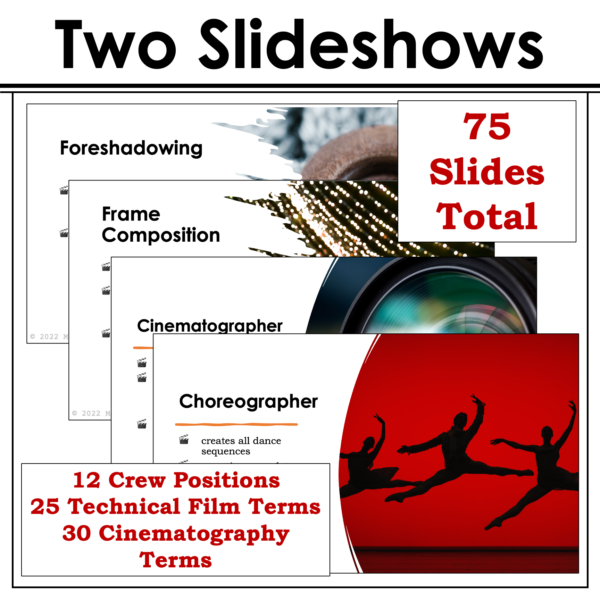 Film Terminology - Cinema Vocabulary for Analyzing Movies - Made By ...