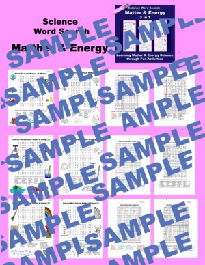 Science Word Search: Matter & Energy | Made By Teachers