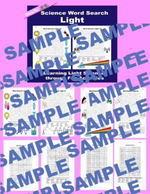Science Word Search: Light | Made By Teachers