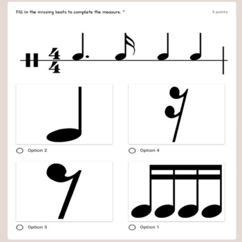 Google Classroom DIGITAL Music Theory Lesson 48: Sixteenth Notes - Self ...