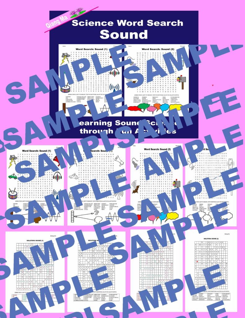 Science Word Search: Sound | Made By Teachers