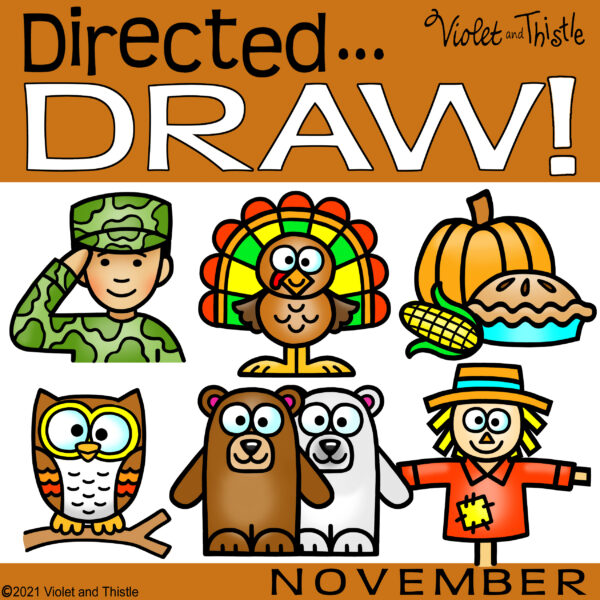 Directed Drawing How to Draw Veterans Day Thanksgiving November Soldier ...