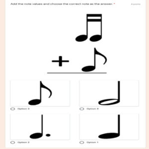 Google Classroom DIGITAL Music Theory Lesson 50 TEST UNIT 12 - Self ...