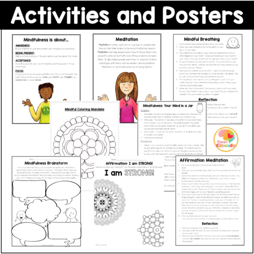 Mindfulness Activities: Mindfulness Lesson & Guided Meditation Scripts ...