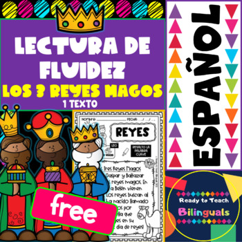 Reading Fluency Passage in Spanish - Los Reyes Magos - Free Set | Made ...