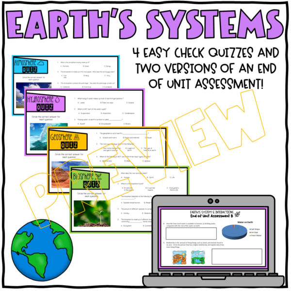 Earth's Systems and Interactions | Made By Teachers