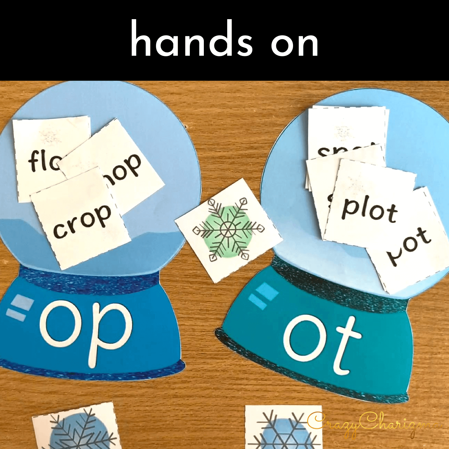 Kindergarten Morning Work Winter Phonics Centers E word families | Made ...