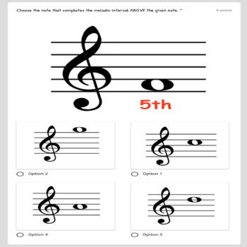 Google Classroom DIGITAL Music Theory Lesson 51: Intervals - Self ...
