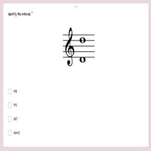 Google Classroom DIGITAL Music Theory Lesson 54 TEST UNIT 13 - Self ...