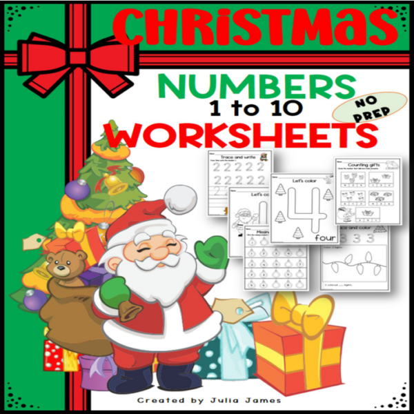 Christmas Math Worksheets No Prep | Made By Teachers