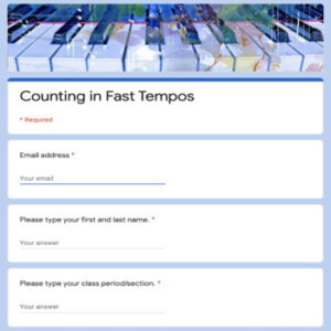 Google Classroom DIGITAL Music Theory Lesson 56: Counting in Fast ...