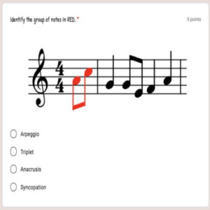 Google Classroom DIGITAL Music Theory Lesson 57: Triplets, Syncopation ...