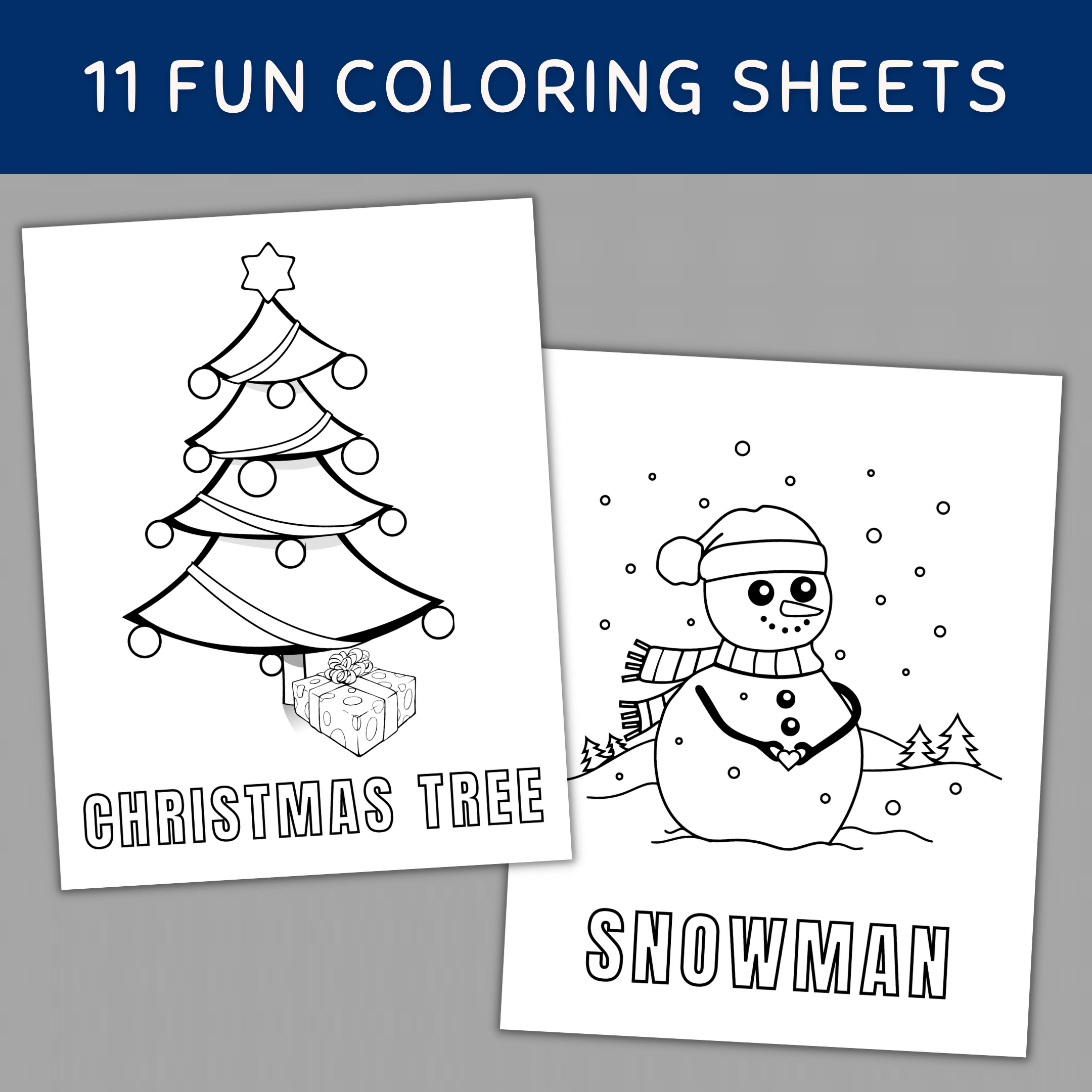 Christmas Coloring Pages And Crafts