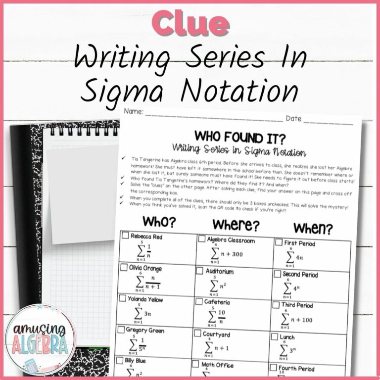 Solving Systems by Substitution Clue Mystery Activity | Made By Teachers