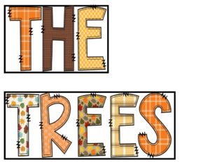 The Leaves on the Trees {Pocket Chart Song} | Made By Teachers