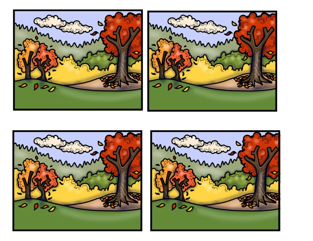 The Leaves on the Trees {Pocket Chart Song} | Made By Teachers