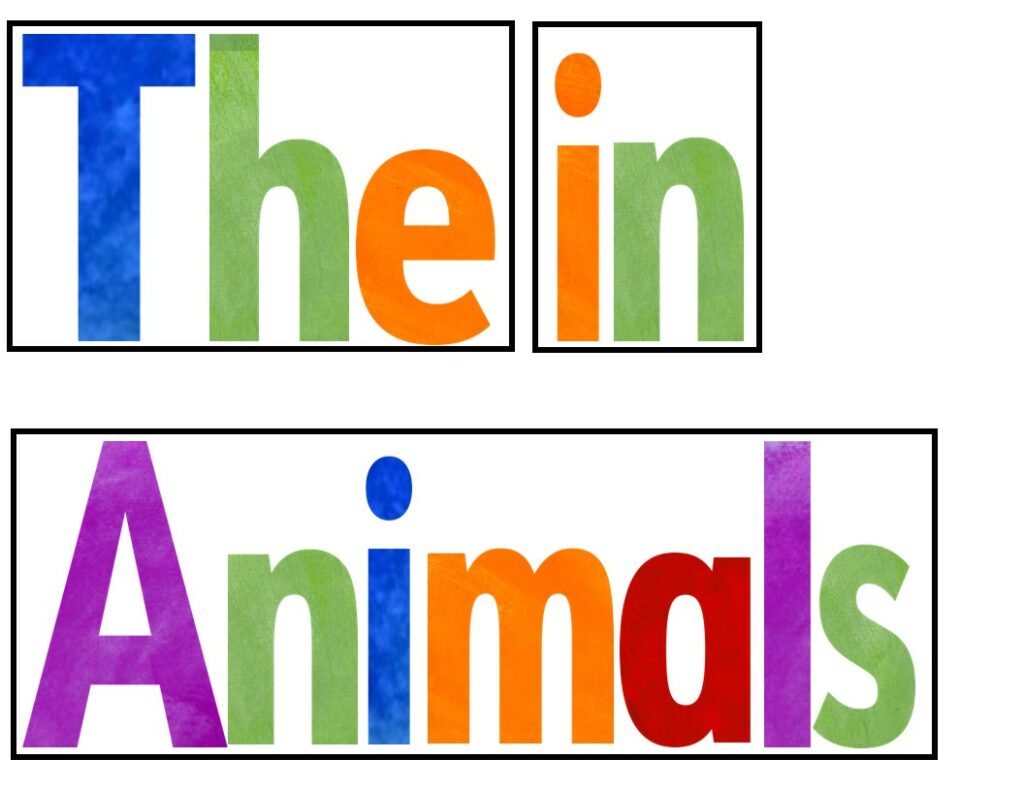 The Animals in the Jungle {Pocket Chart Song} | Made By Teachers