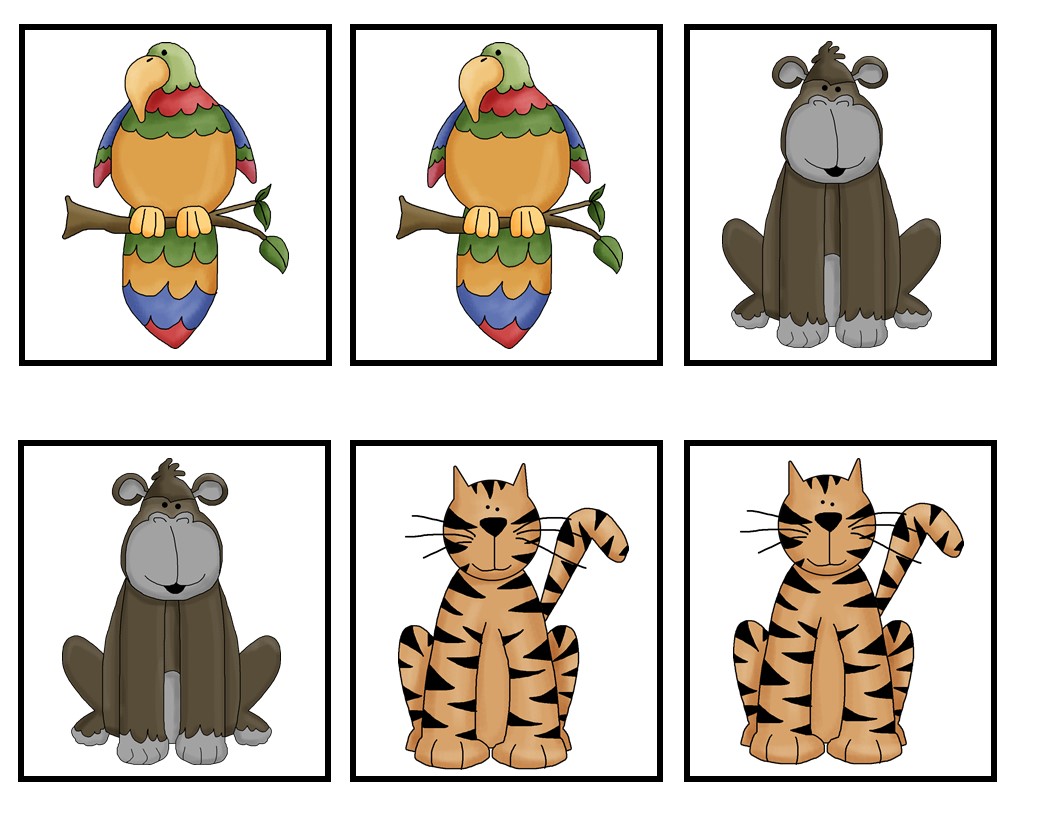 The Animals in the Jungle {Pocket Chart Song} | Made By Teachers