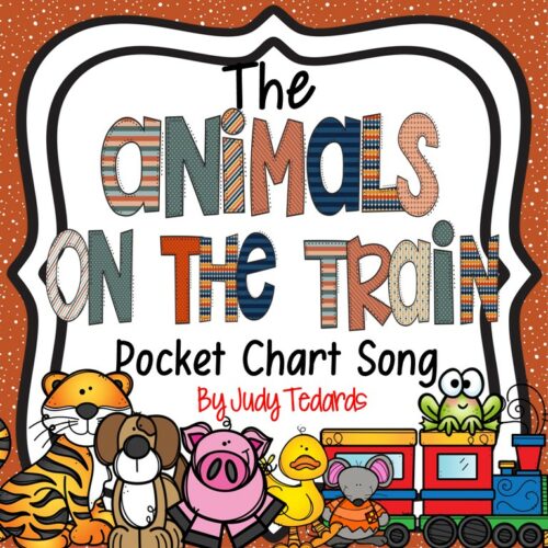 The Animals on the Train {Pocket Chart Song} | Made By Teachers