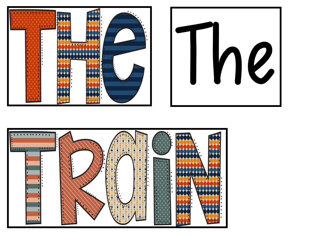 The Animals on the Train {Pocket Chart Song} | Made By Teachers