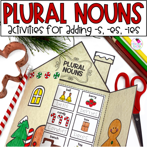 Plural Nouns - Grammar Activities - Christmas Craft - Made By Teachers