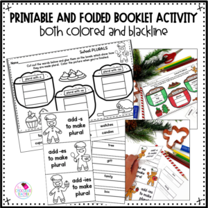 Plural Nouns - Grammar Activities - Christmas Craft - Made By Teachers