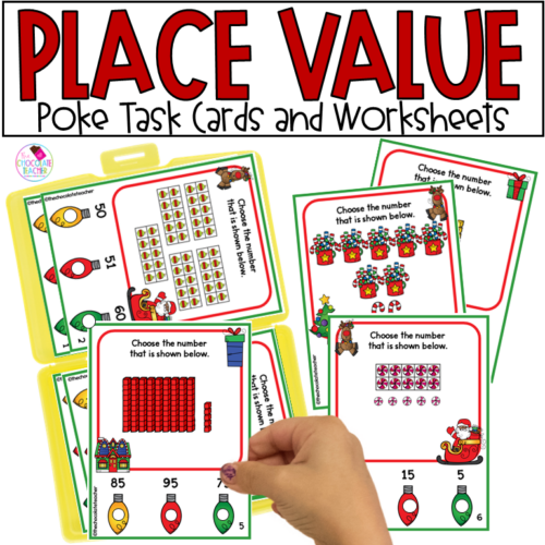 Place Value Tens and Ones - Christmas Math - 1st Grade | Made By Teachers