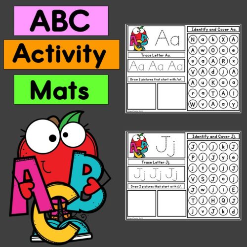 Alphabet Activity Mats | Made By Teachers