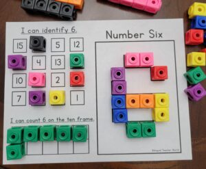 Snap Cube Number Mats | Numbers 1-20 | Made By Teachers