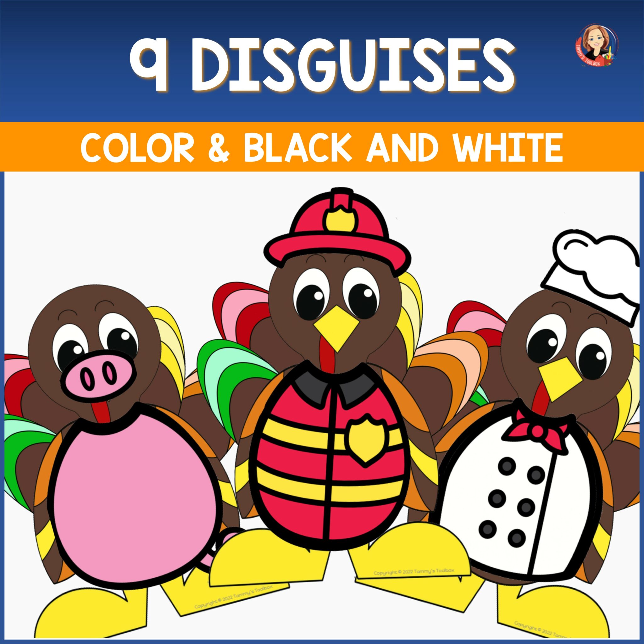 Disguise a Turkey Thanksgiving Craft and Writing Activities | Made By ...