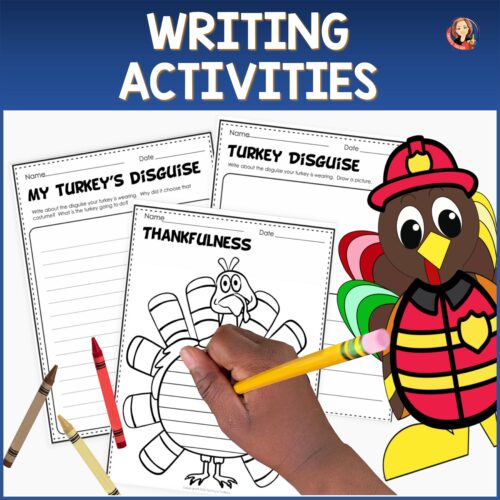 Disguise a Turkey Thanksgiving Craft and Writing Activities - Made By ...