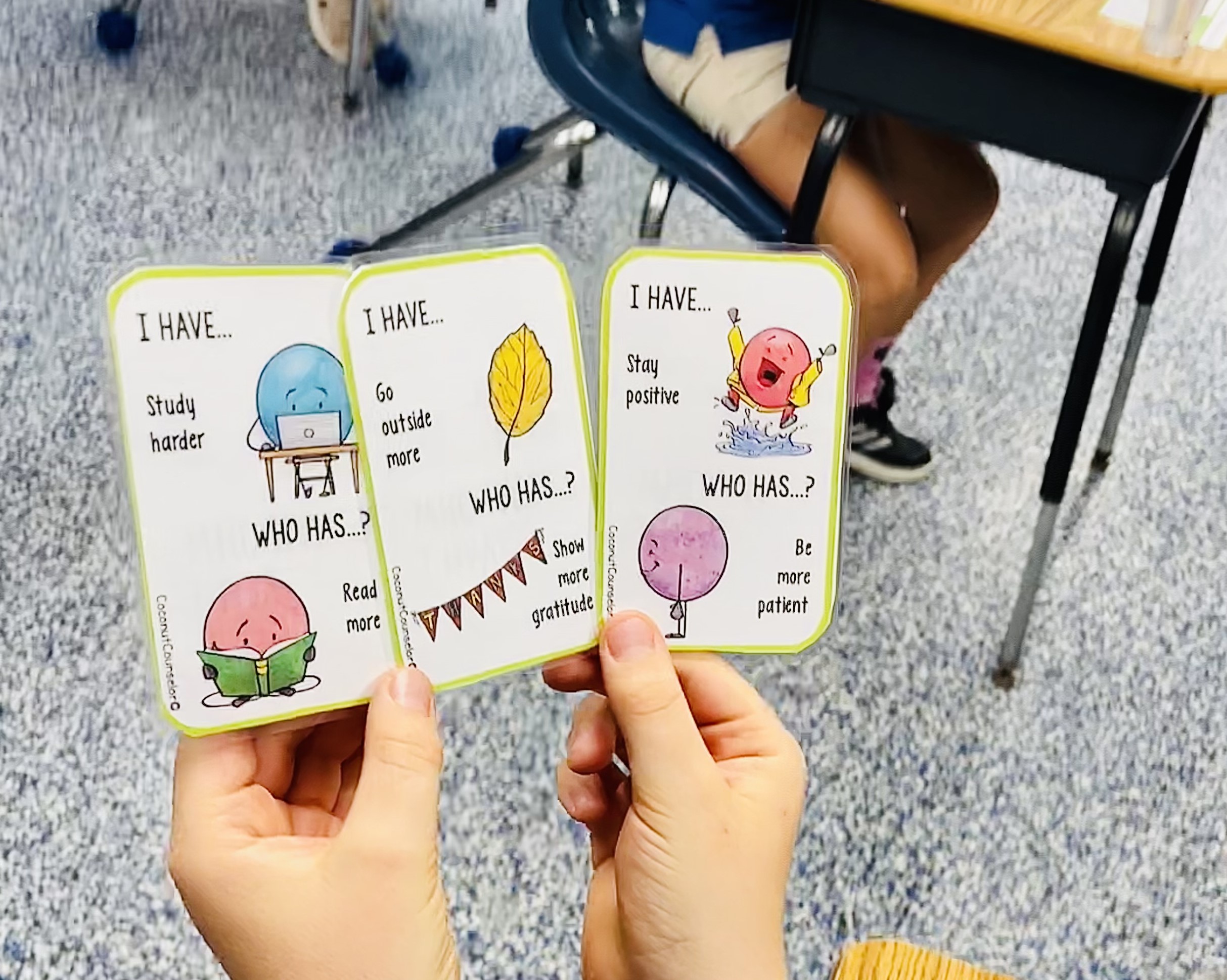 Goal Setting I Have, Who Has? Card Game | Made By Teachers