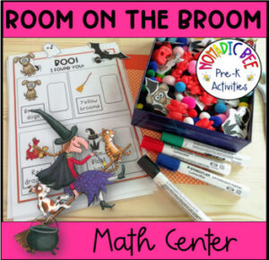 Room on the Broom 'Boo! I Found You!' Sensory Bin and Graphing | Made ...