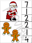 Christmas Number Clip Cards 1 to 20 | Made By Teachers
