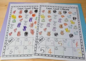 'Brown Bear, Brown Bear' Math Worksheets - Made By Teachers