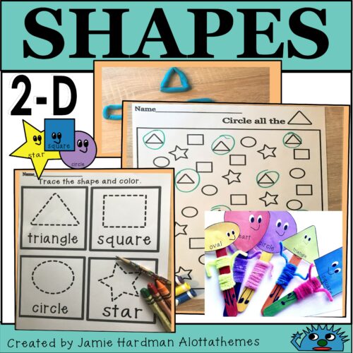Kindergarten 2D Shapes Activities and worksheets | Made By Teachers