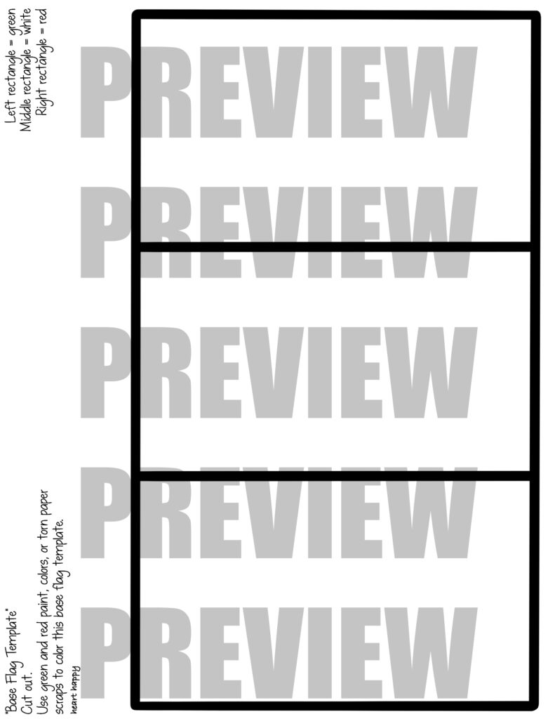 Mexico Flag Craft | Cinco de Mayo Craft | Hispanic Heritage Month ...