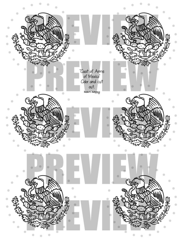 Mexico Flag Craft | Cinco de Mayo Craft | Hispanic Heritage Month ...