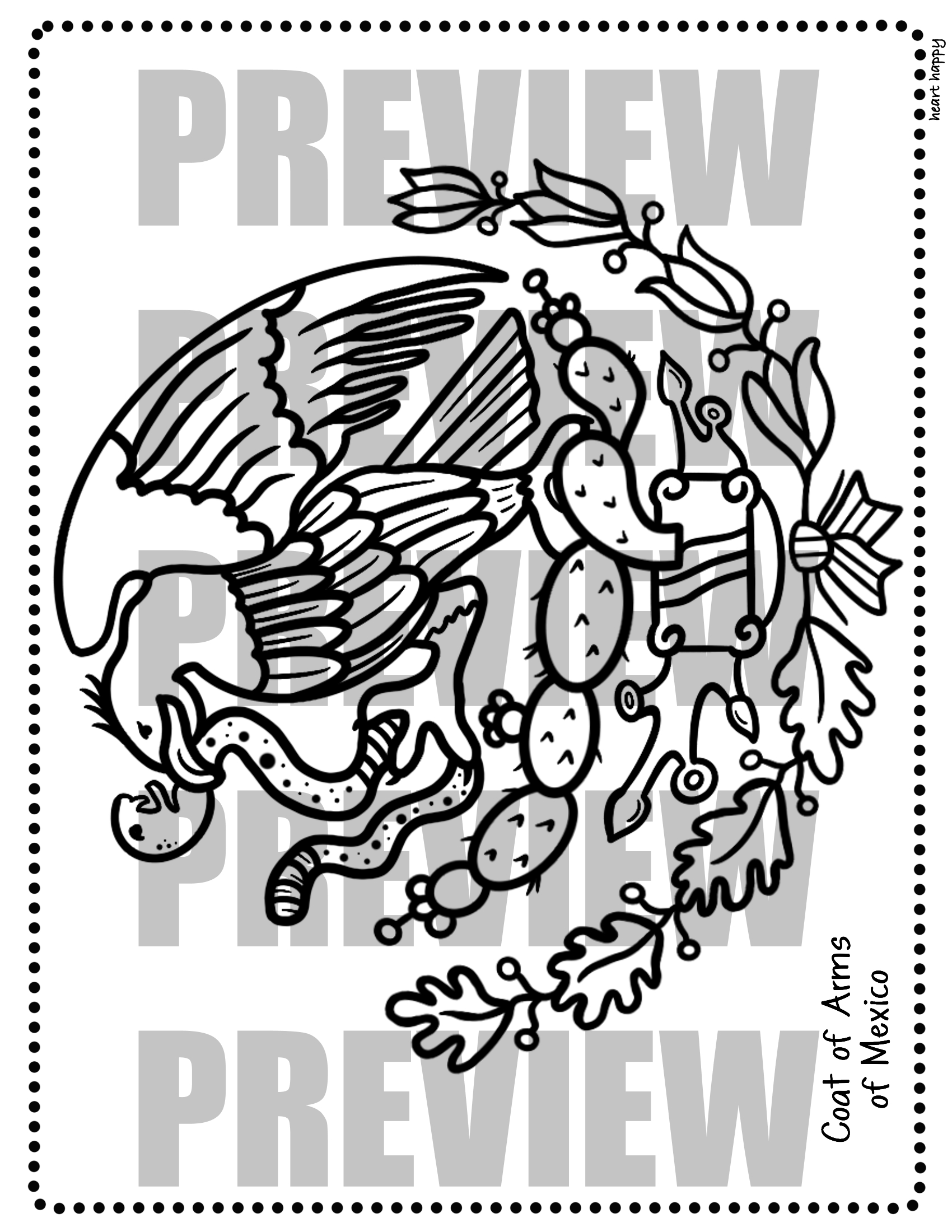 Mexico Flag Craft | Cinco de Mayo Craft | Hispanic Heritage Month ...