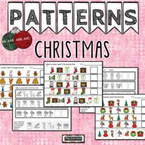 Christmas Patterns | File Folder Activities | Worksheets | Made By Teachers