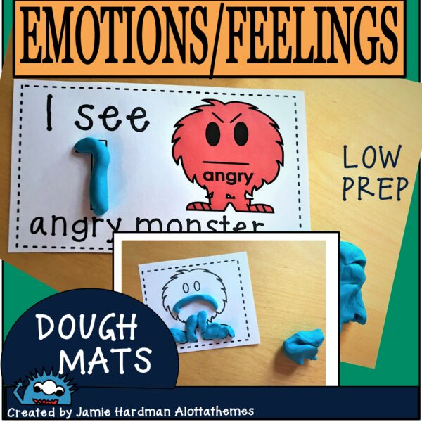 Fine motor activities Emotions Play dough mats | Made By Teachers